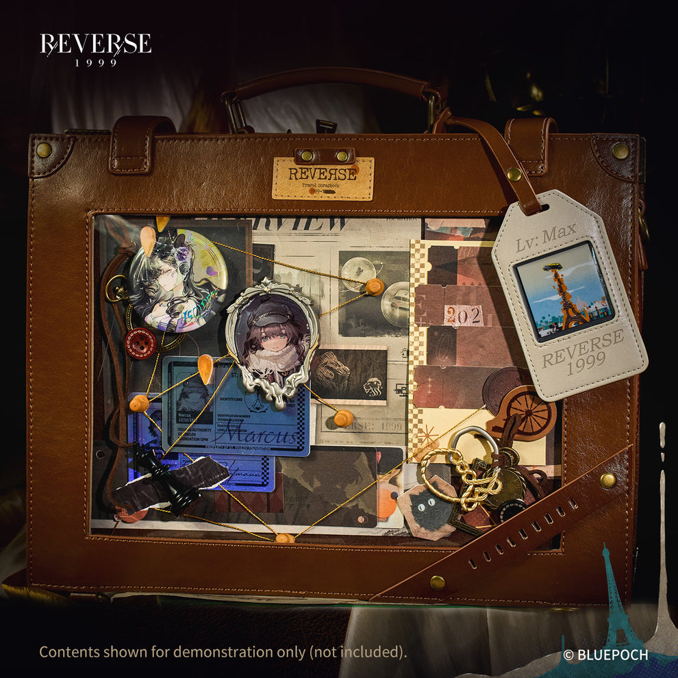 Reverse: 1999 "Packed Up Suitcase" Travel Scrapbook Ita-Bag – GOODS ...