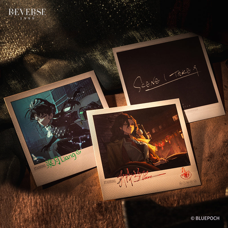 Reverse: 1999 "Closing Credits" Character Film Ticket & Instant Film P ...