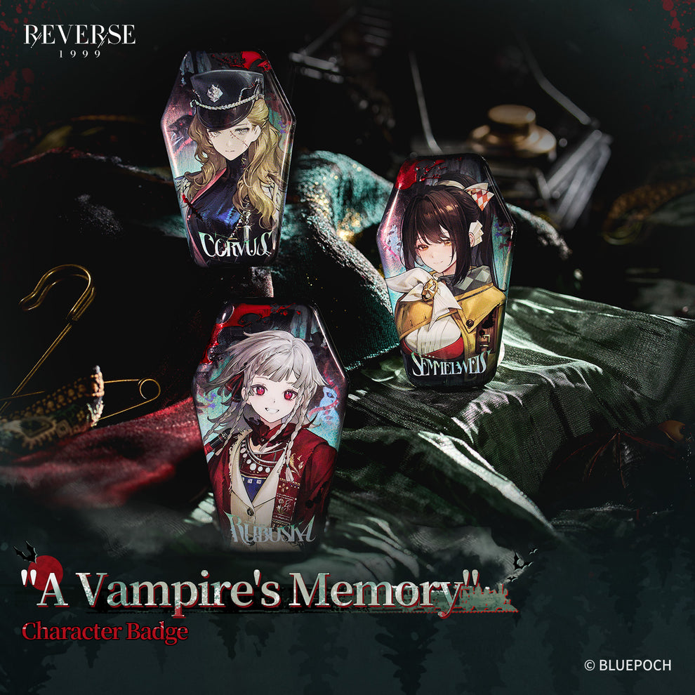 Reverse: 1999 "A Vampire's Memory" Character Badge – GOODS GOODS STORE